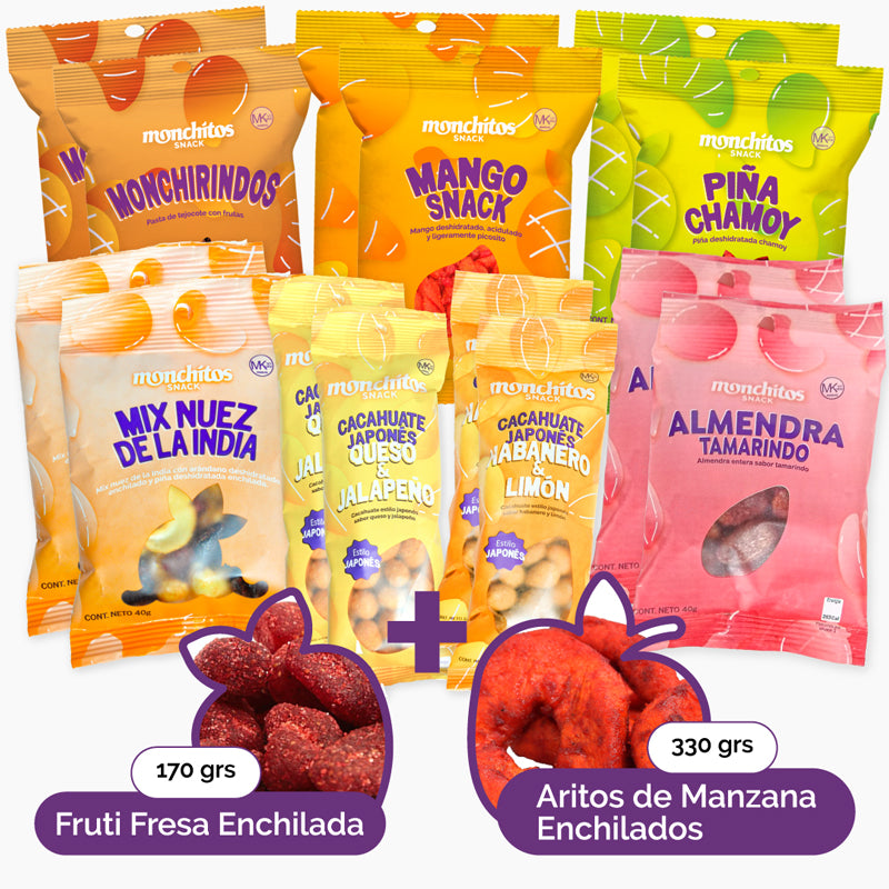 Paquete Mix (16 pz.) – Monchitos Snack