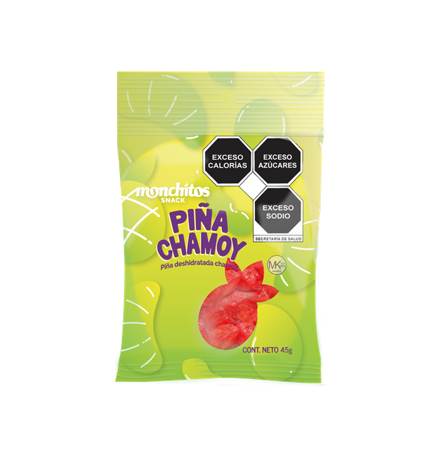 Piña Chamoy (45 grs. - 12 pz.) – Monchitos Snack